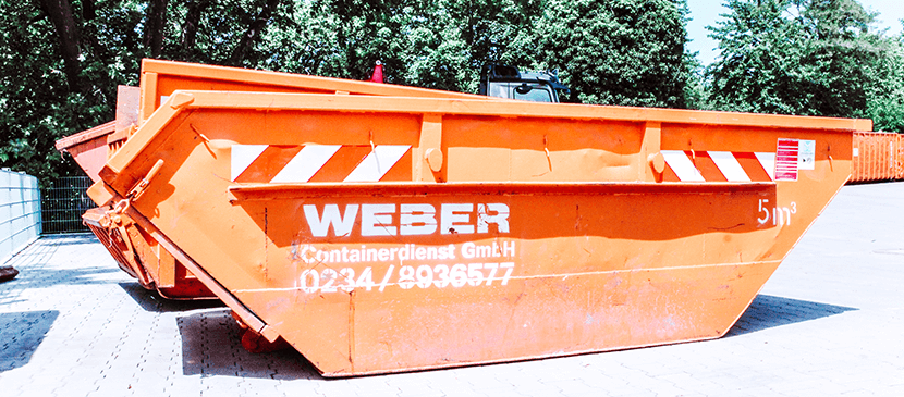 Leistungen - Weber Containerdienst